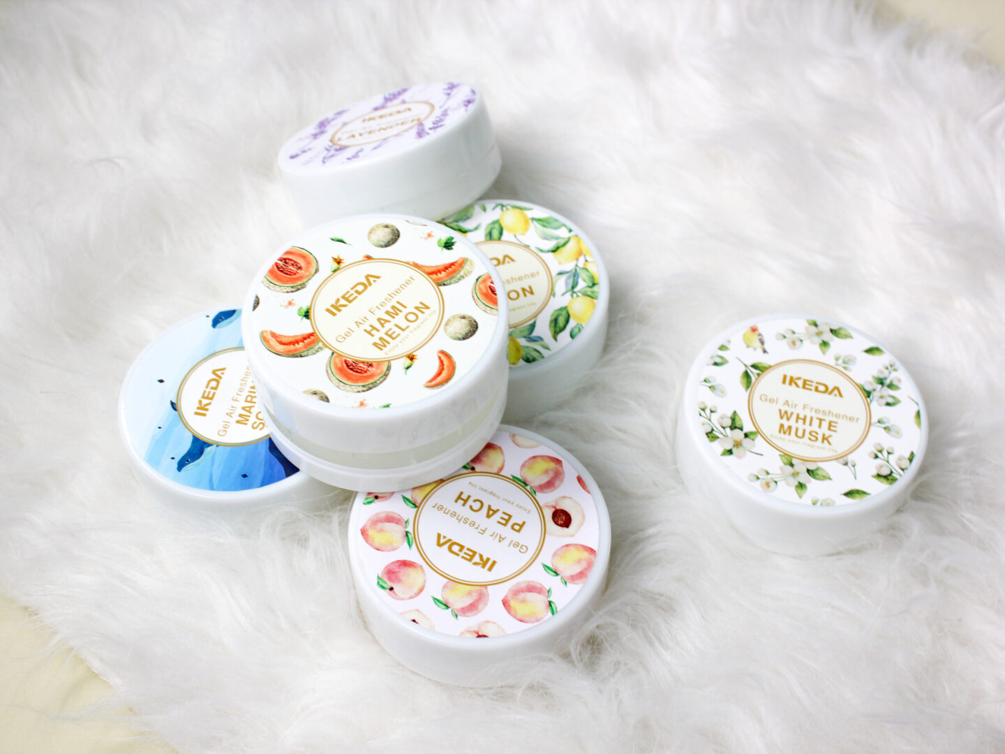 IKEDA Scents | Gel Air Freshener Magic: Safe, Eco-Friendly for Every Corner